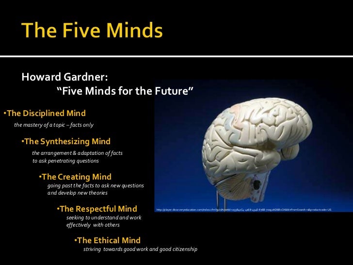 Howard Gardner: “Five Minds for