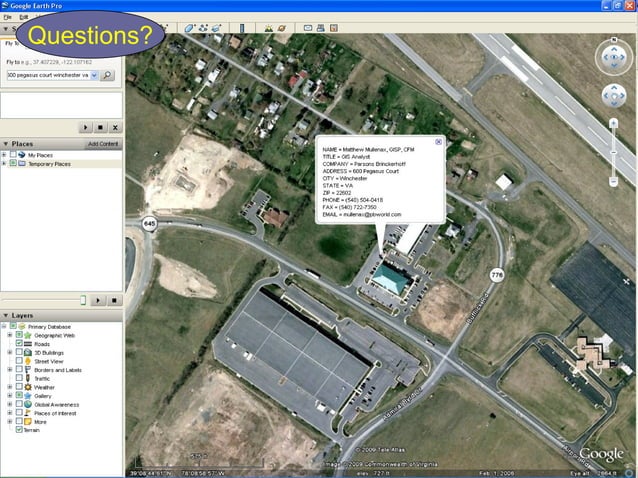Google Earth and GIS (EPAN09) | PPT | Geography | Science