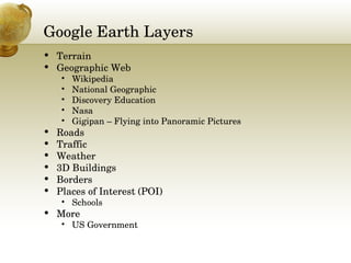 Google Earth Basics | PPT