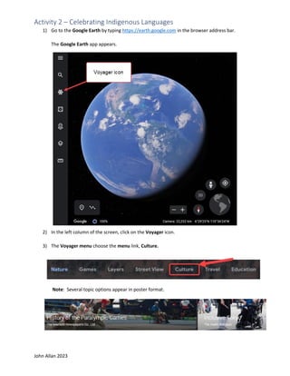 Google Earth BCTEAL2023 | PDF