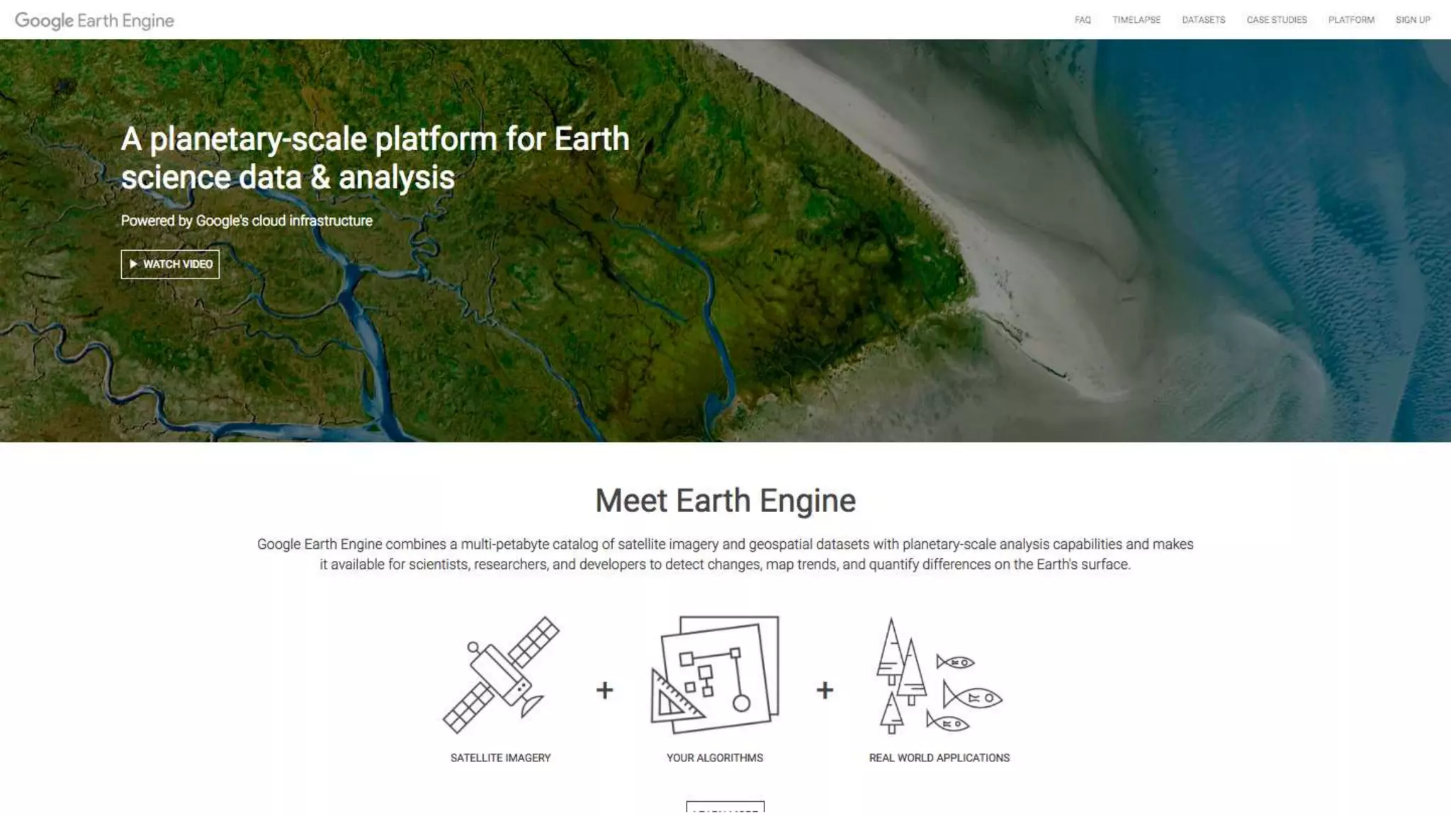 Google Earth Engine: Health Applications of Google’s Cloud Platform for ...
