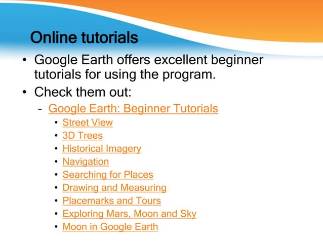 Google earth power point | PPTX