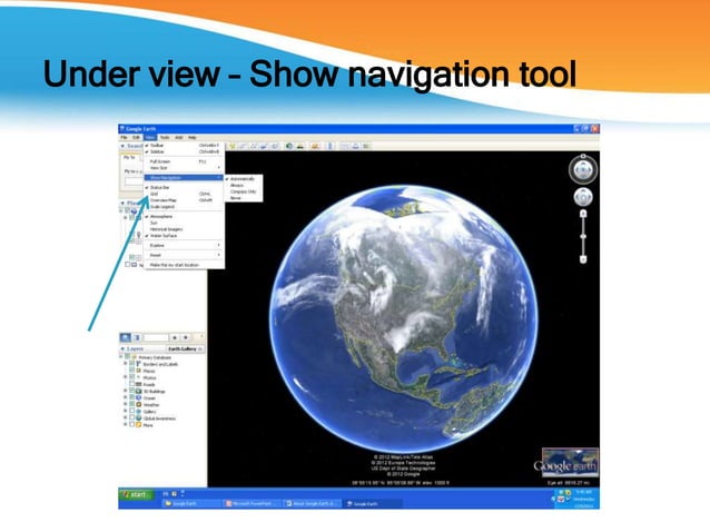 Google earth power point | PPTX