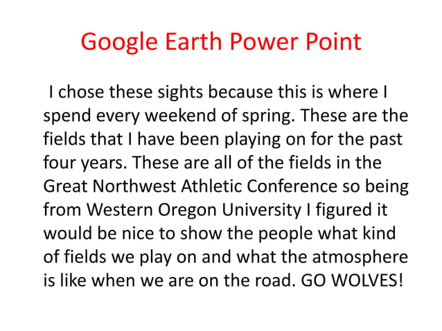 Google earth powerpoint jw | PPTX