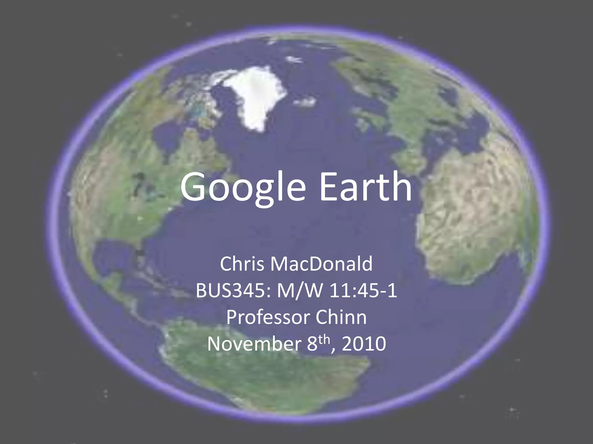 Google Earth Slides | PPTX