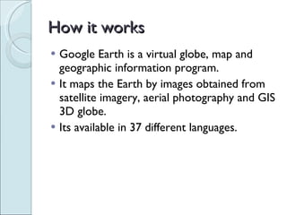 Google Earth Presentation | PPT