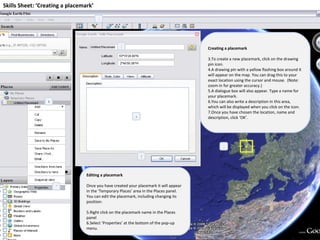 Google earth skills | PPT
