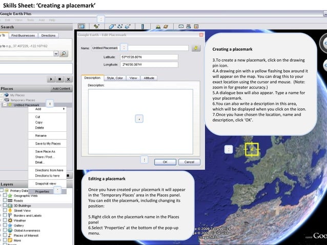 Google earth skills | PPT