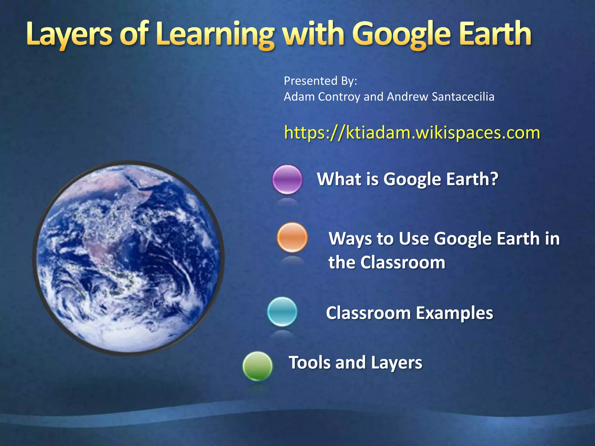 Google Earth Social Studies | PPTX