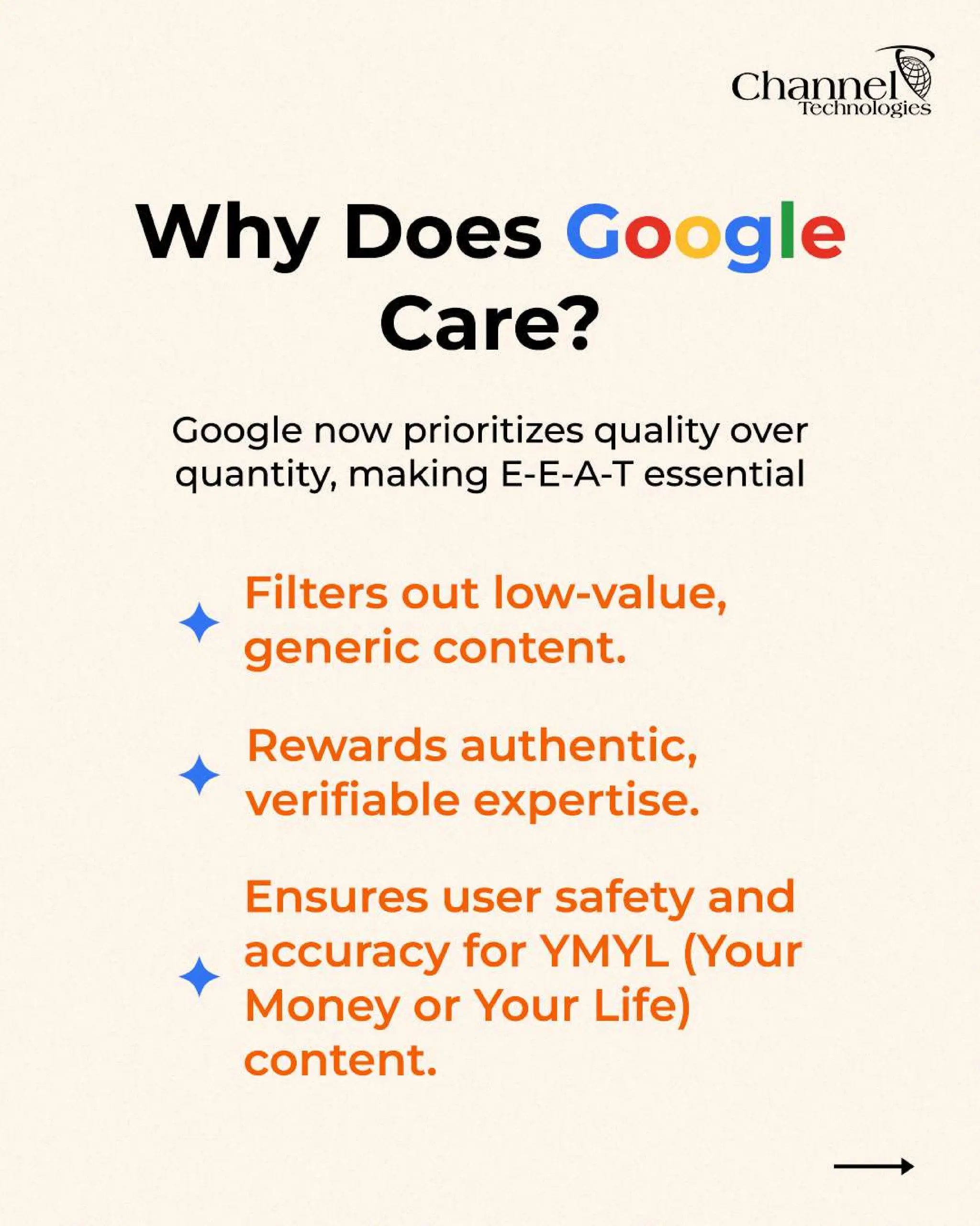 Expert Guide on EEAT Content - Channel Technologies | PDF