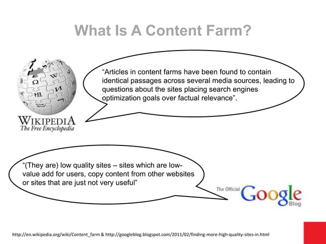 Google Farmer Update aka Panda - What You Need to Know | PPT