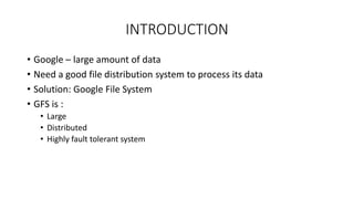 Google file system | PPT