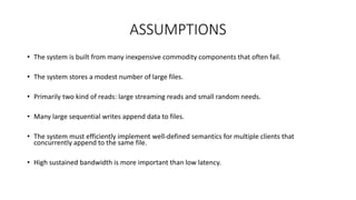 Google file system | PPT
