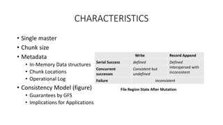 Google file system | PPT