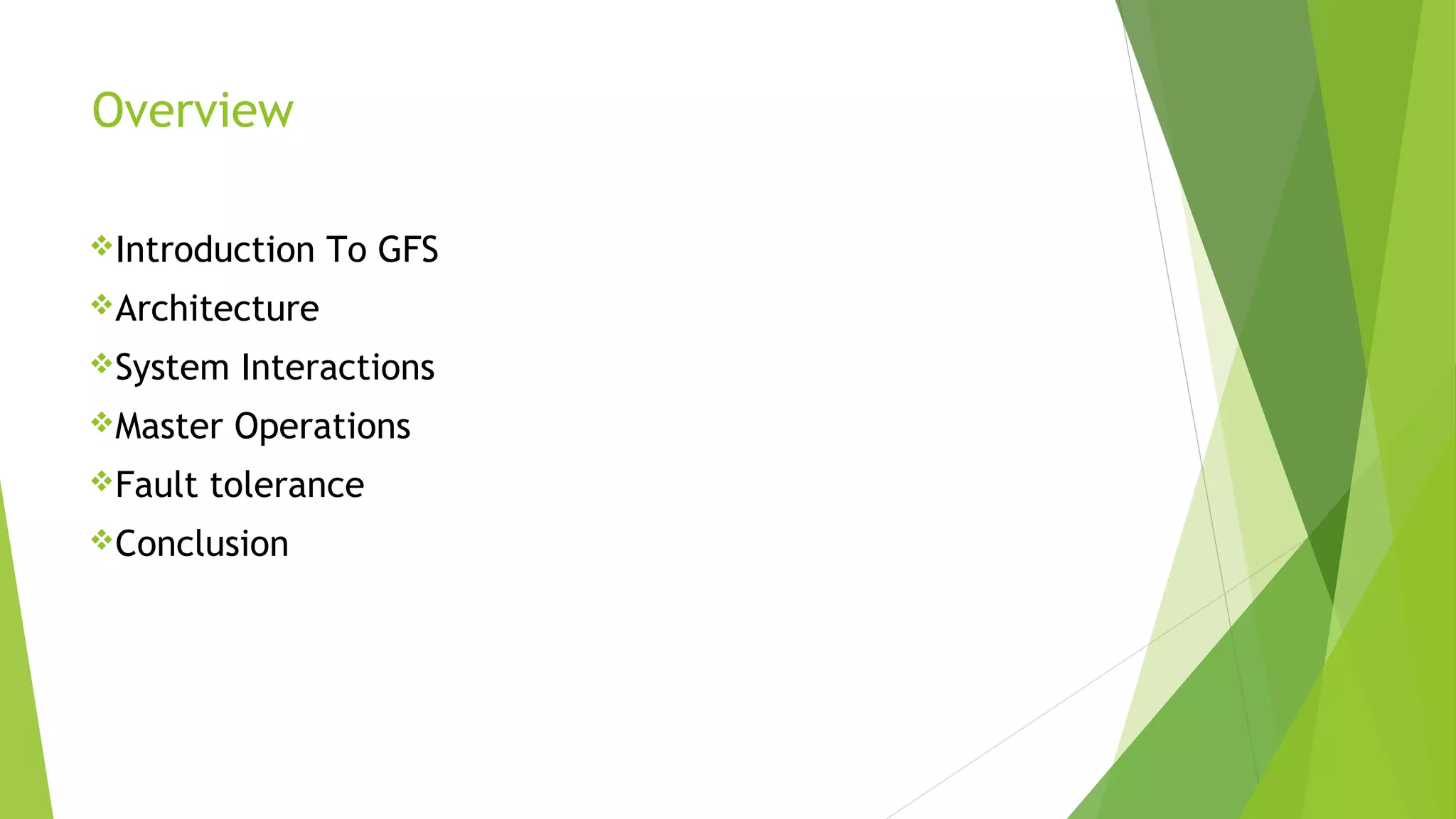 Google file system | PPT