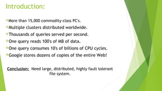Google file system | PPT