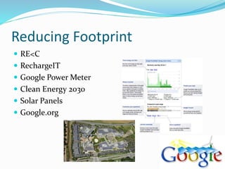 Sustainability Initiatives at Google | PPTX