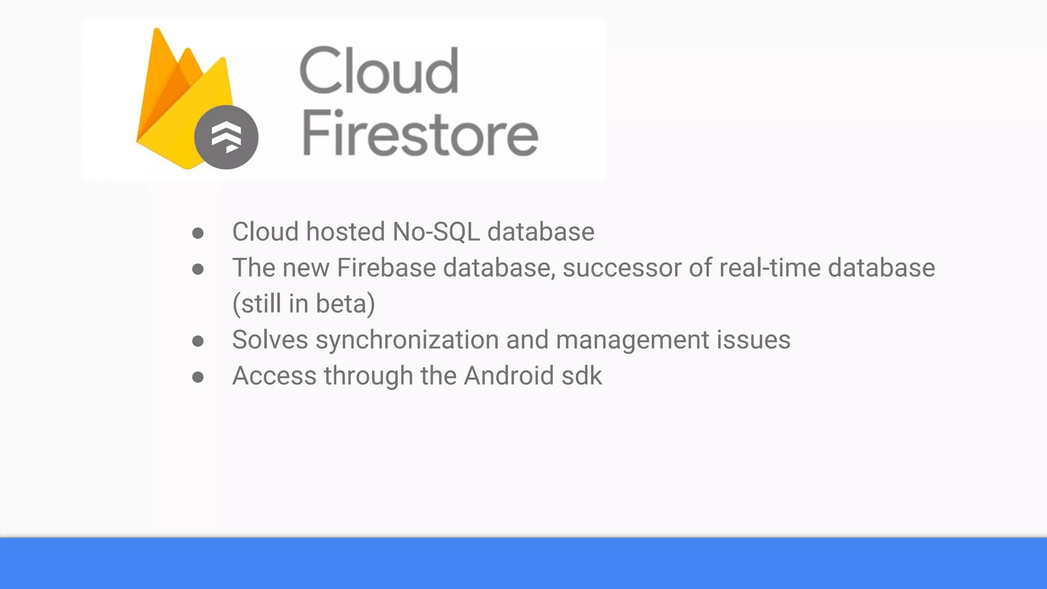 Google Firebase presentation - English | PDF