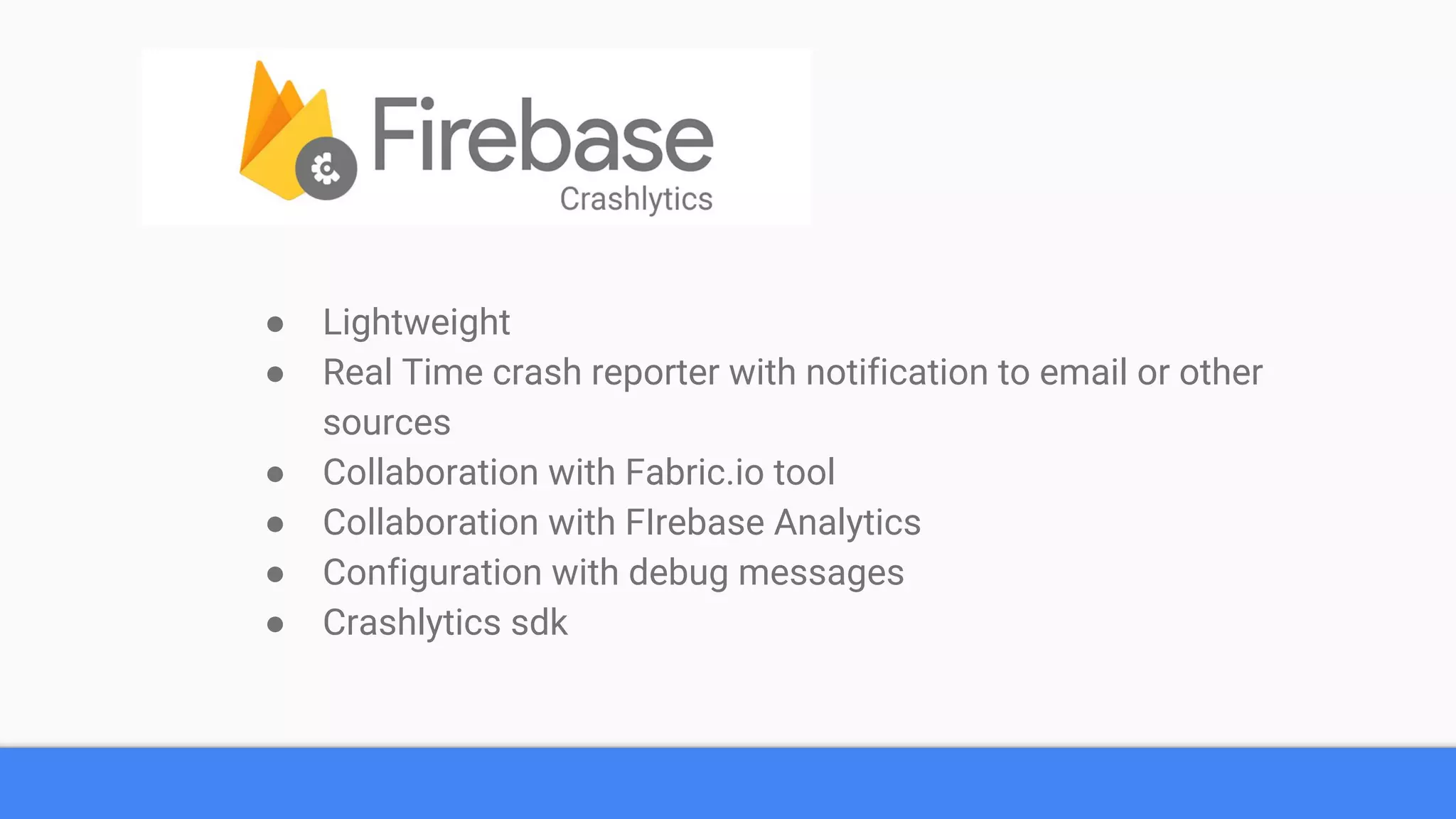 Google Firebase presentation - English | PDF