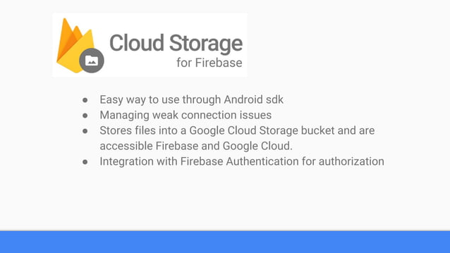 Google Firebase presentation - English | PDF