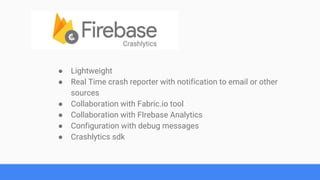 Google Firebase presentation - English | PDF
