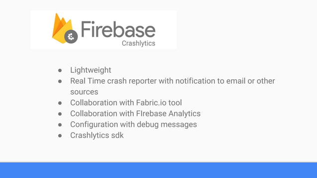 Google Firebase presentation - English | PDF