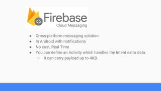 Google Firebase presentation - English | PDF
