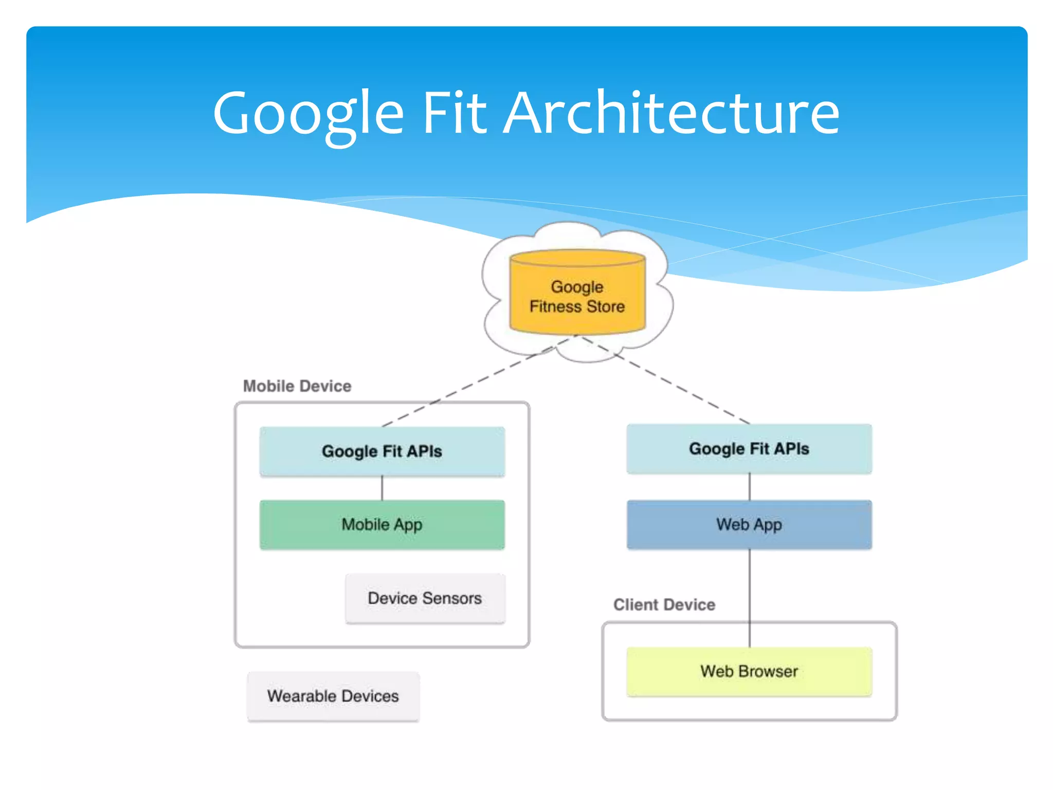 Google Fit, developer's view | PPTX