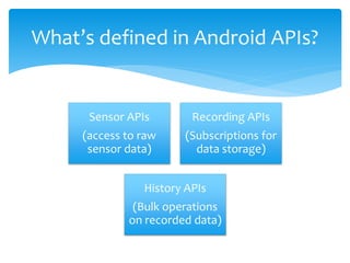 Google Fit, developer's view | PPTX