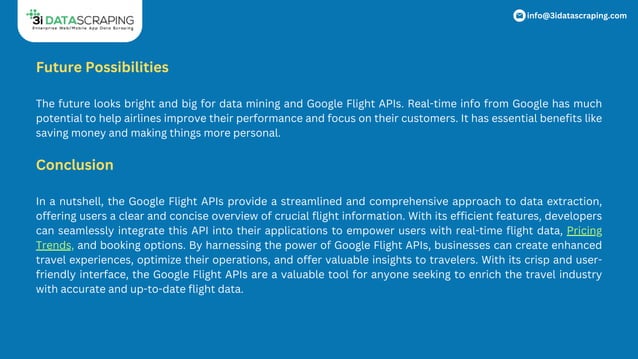 Google Flight APIs: A Crisp Overview Of Data Extraction | PPT