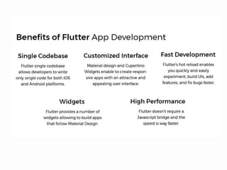 Google flutter app development | PPT