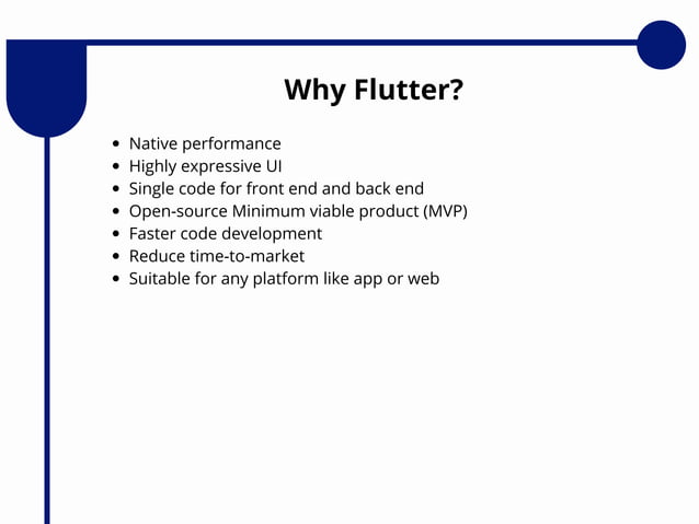 Google flutter app development | PPT