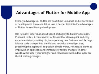 Google flutter app development | PPT