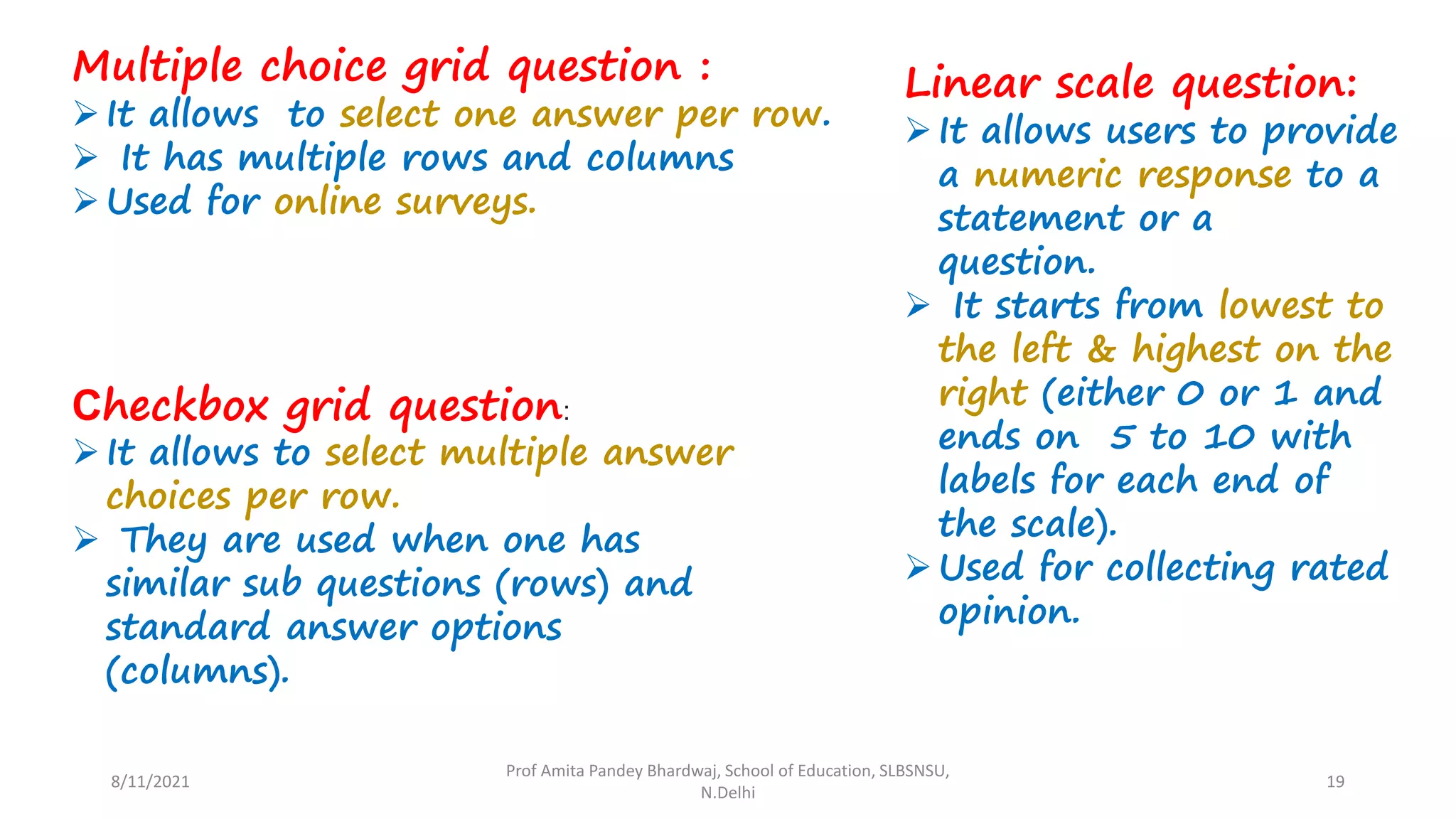 Google Forms ppt | PDF