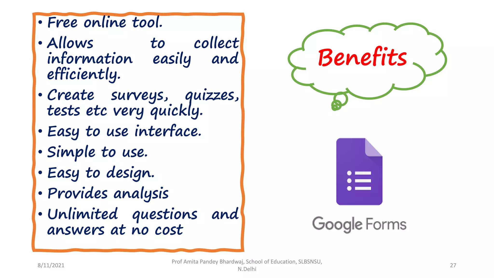 Google Forms ppt | PDF