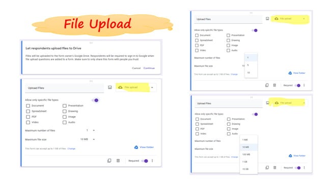 Google Forms ppt | PDF