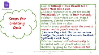 Google Forms ppt | PDF