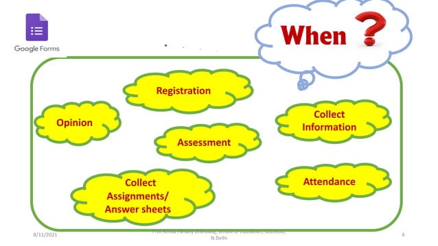 Google Forms ppt | PDF