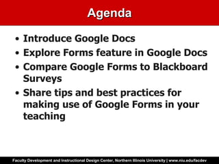 Conducting Surveys and Collecting Student Feedback Using Google Forms | PPT