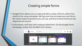 Google forms | PPTX