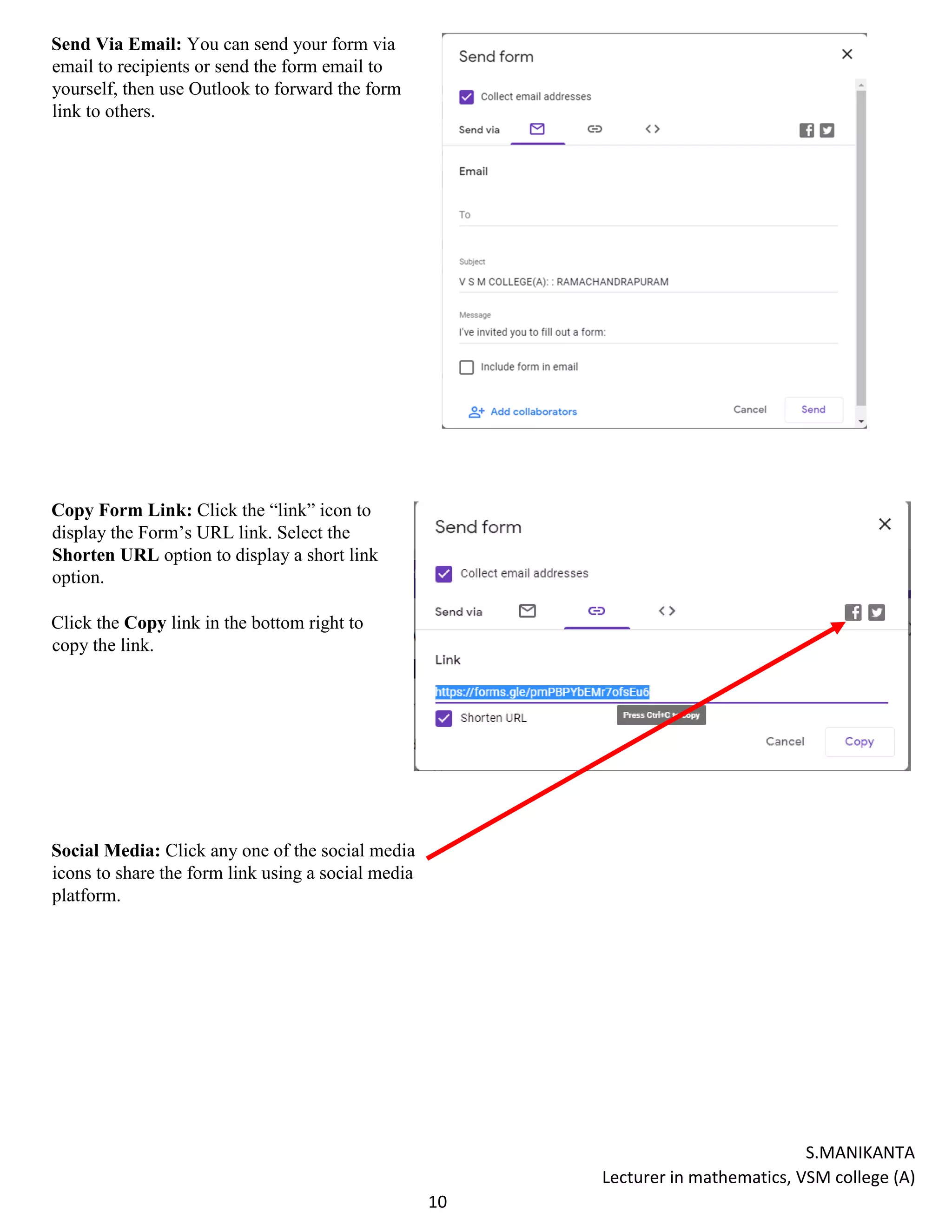 Google forms, quiz preparation with google forms | PDF | Search | Internet