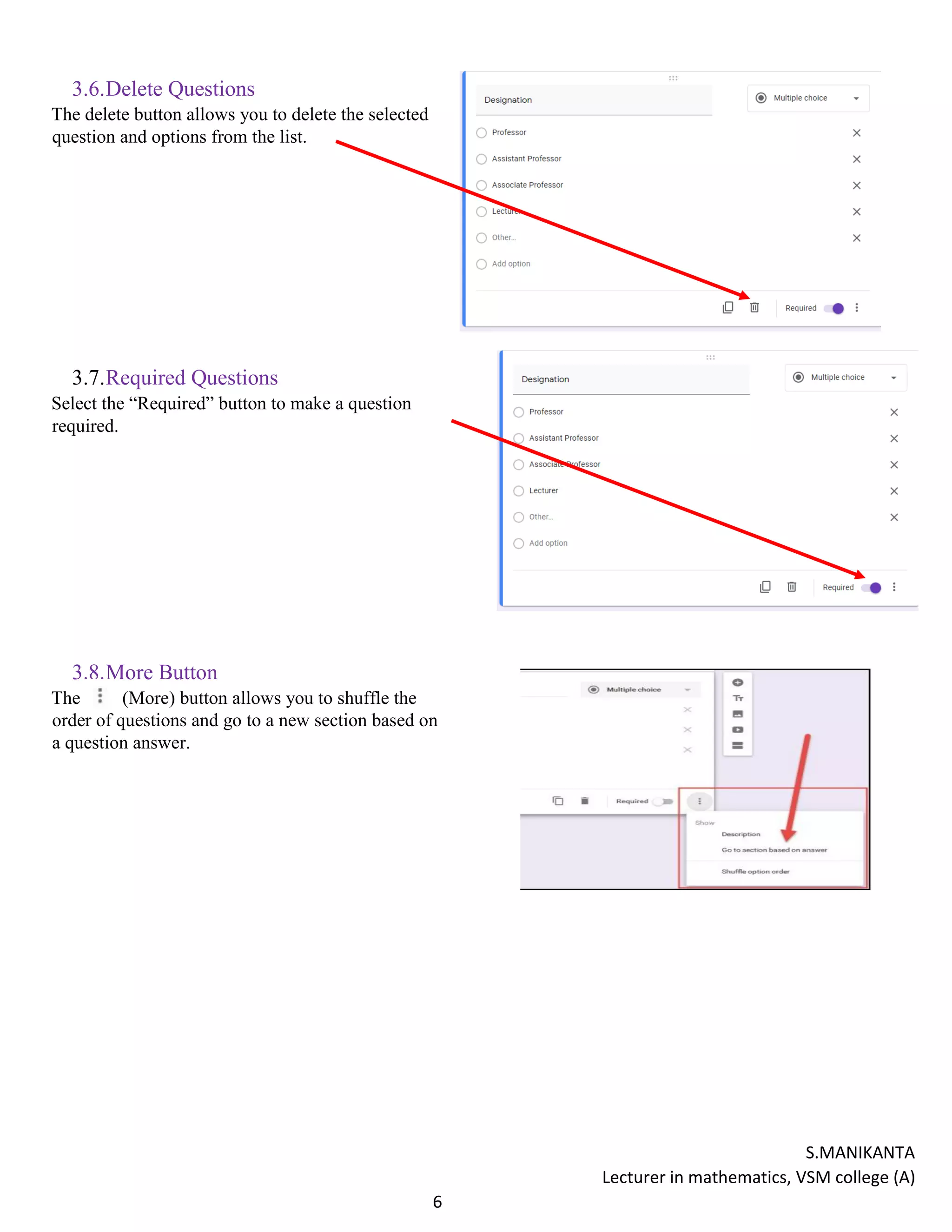 Google forms, quiz preparation with google forms | PDF | Search | Internet