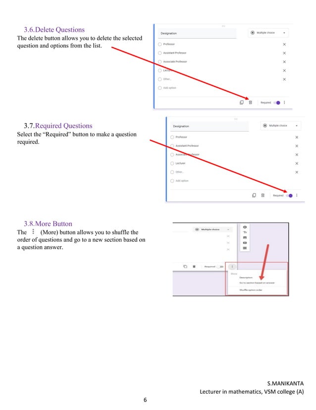 Google forms, quiz preparation with google forms | PDF | Search | Internet