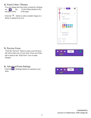 Google forms, quiz preparation with google forms | PDF | Search | Internet