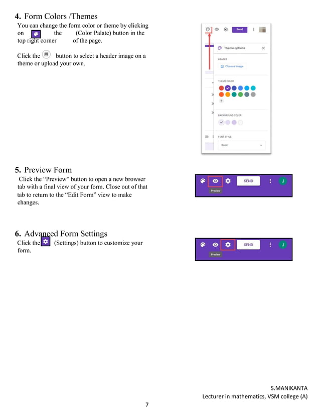 Google forms, quiz preparation with google forms | PDF | Search | Internet