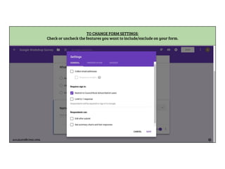 Google Forms - Introduction to Googe form learning | PPT
