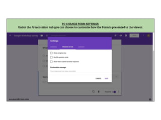 Google Forms - Introduction to Googe form learning | PPT