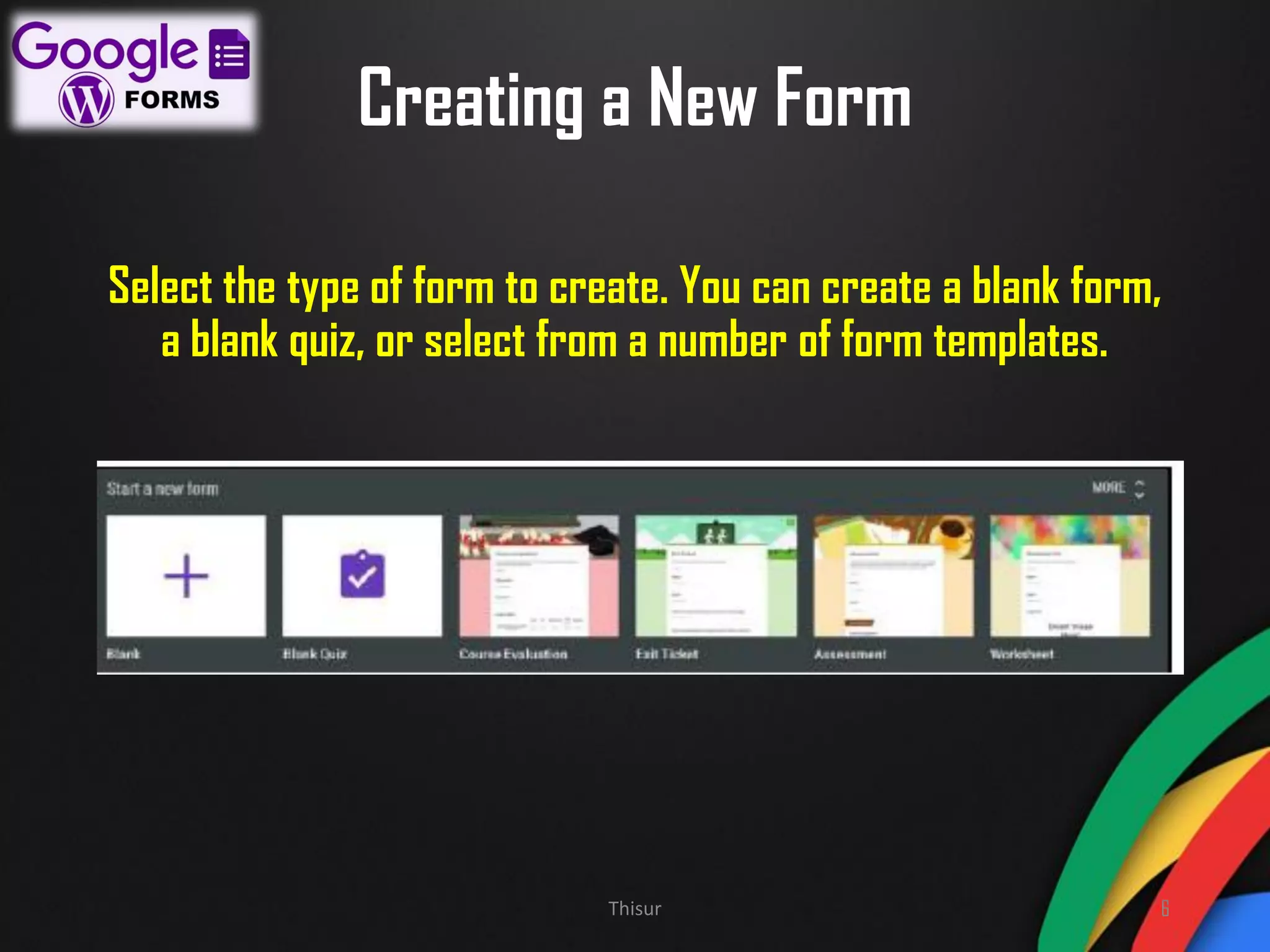 Google forms - Thiyagu | PDF
