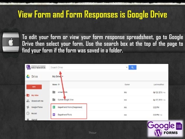 Google forms - Thiyagu | PPT