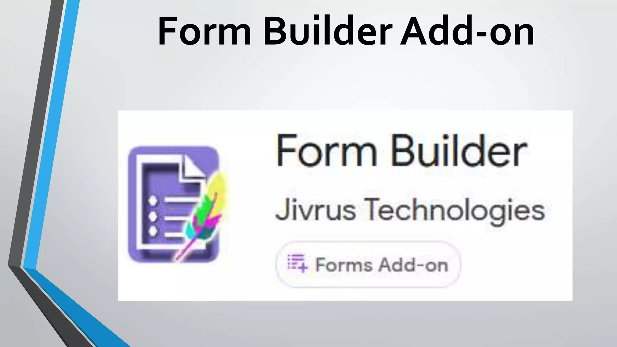 Google form objects and add-ons 2020. | PPT